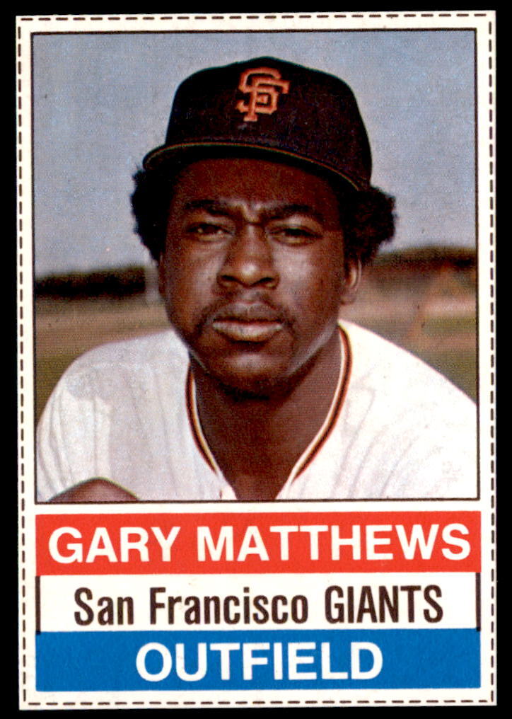 1976 Hostess #142 Gary Matthews (Full Lines) EX-NM | eBay