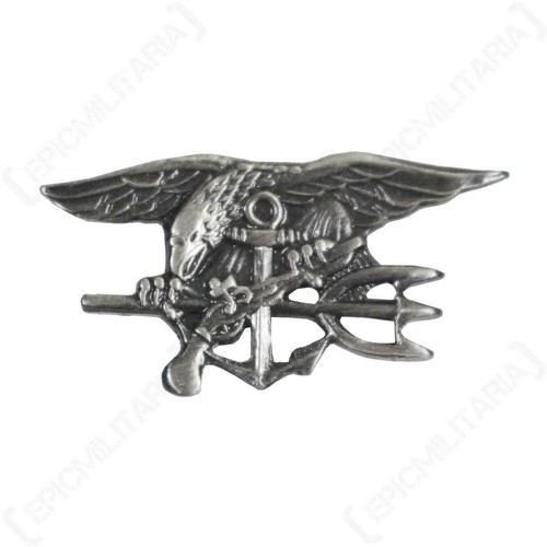 US NAVY SEALS BADGE - America Military Naval Insignia Eagle Anchor ...