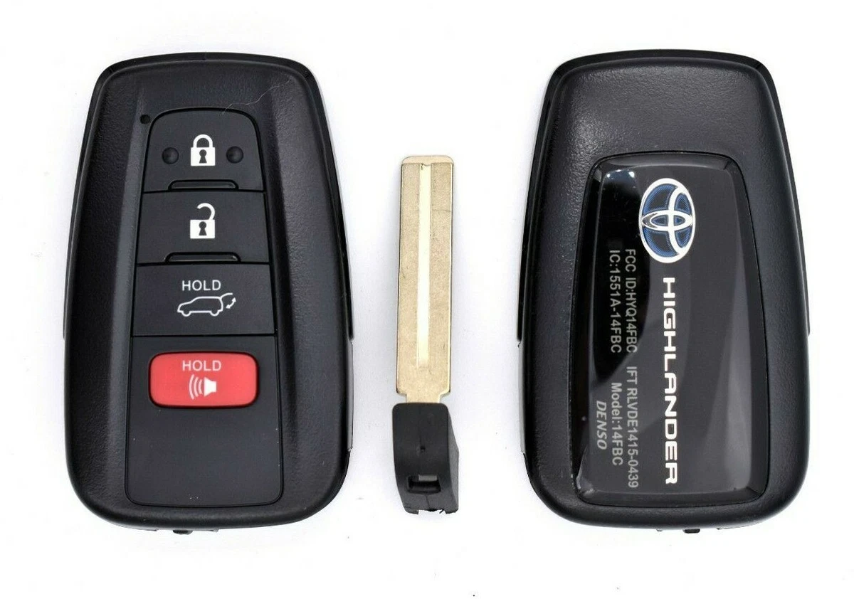 Toyota Highlander Smart Key
