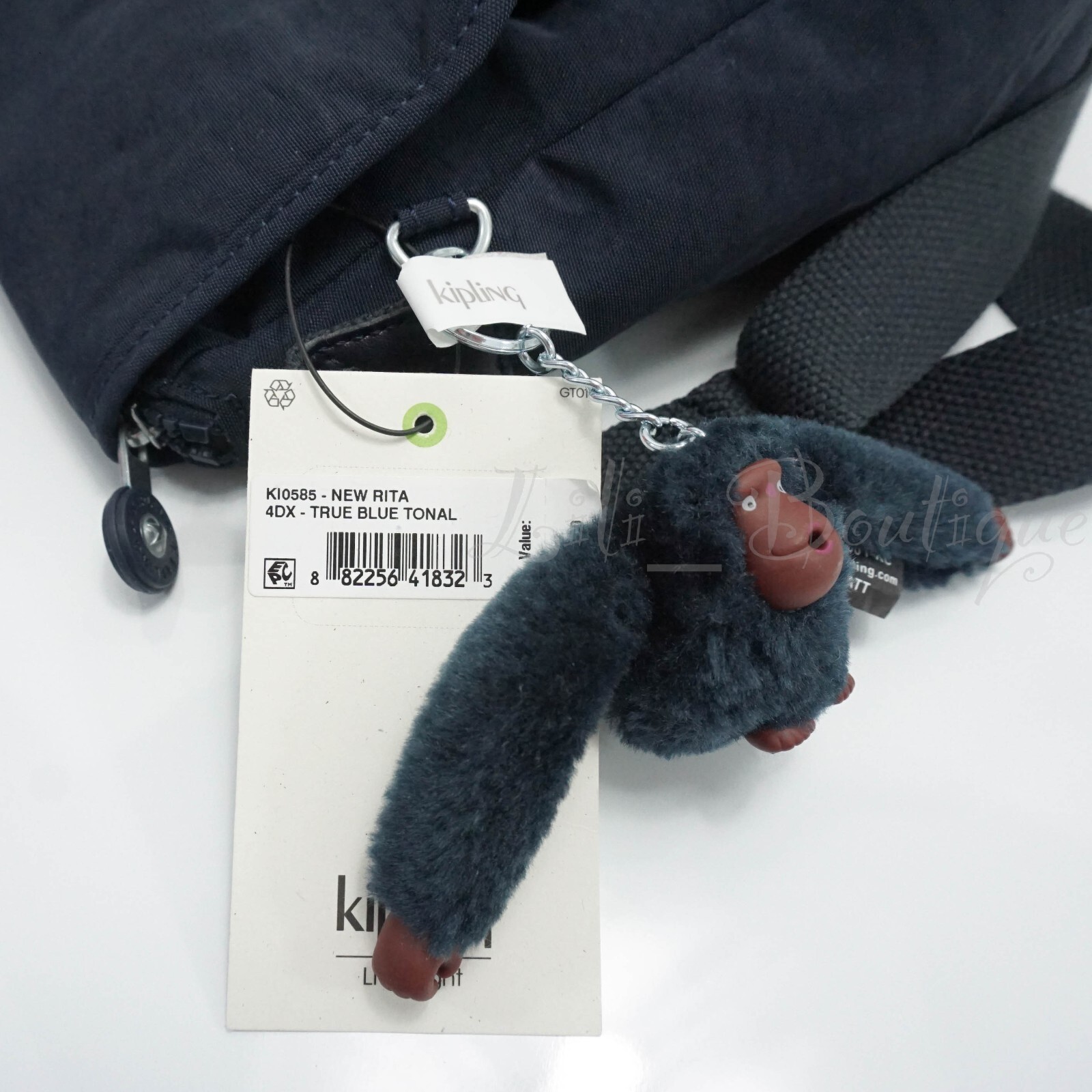 Kipling New Rita Crossbody Messenger Bag Polyamide KI0585 True Blue ...