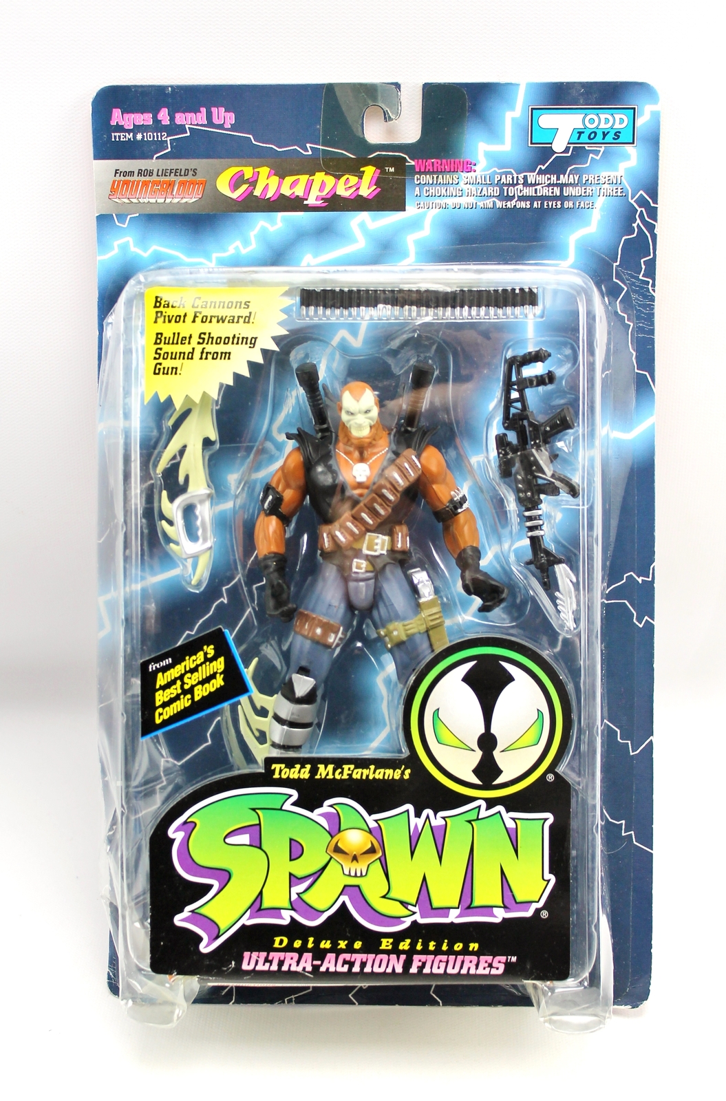 Spawn Youngblood CHAPEL Deluxe Ed Action Figure Series 12 1995 ...