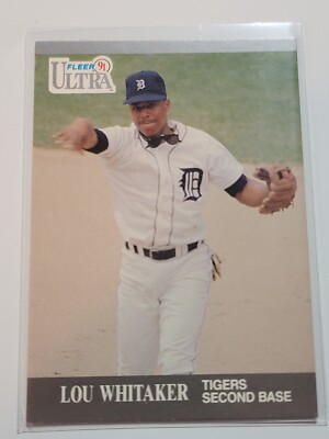 LOU WHITIKER 1991 Fleer Ultra #130. TIGERS | eBay
