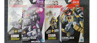 Transformers Kre-o Kreon Mini Figure Lot Grilock Ironhide Megatron 5 ...