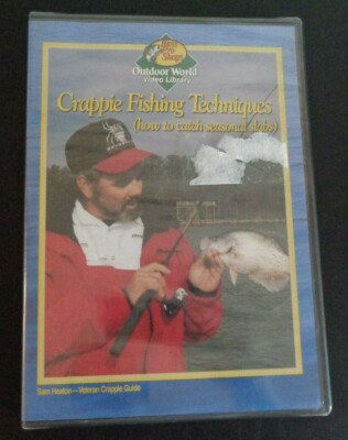 CRAPPIE FISHING TECHNIQUES How To Catch Seasonal Slabs DVD New 2004 ...