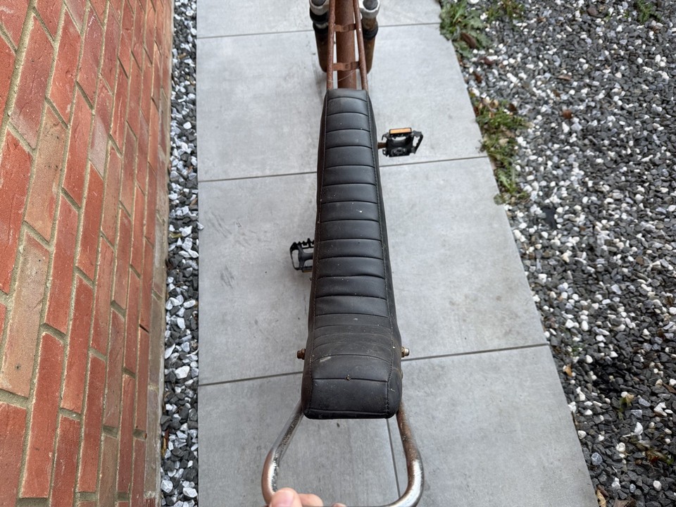 Raleigh Chopper Mk1 Frame and seat barn find solid project parts crank ...