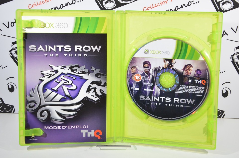 Saints Row The Third Xbox 360 18+ Vidéos Jeux Thq Multilingue | eBay