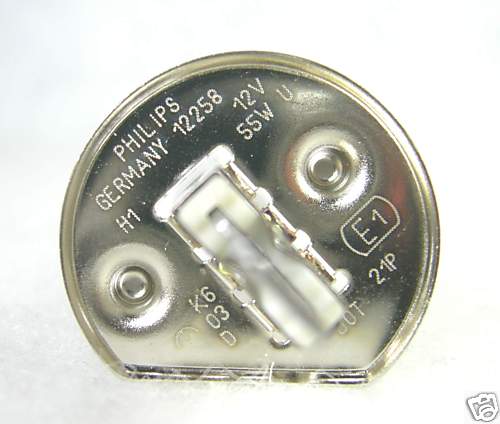 2pc Philips Essential H1 Halogen Headlamp Lamp 12V 55W 12258C1 12258 ...