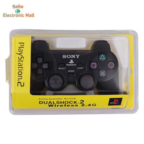 for Sony PlayStation 2 New Wireless Dual Shock Controller 2.4G PS2 ...