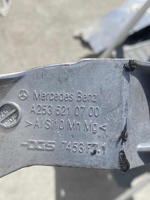 MERCEDES BENZ C Class W205 Upper Radiator Support Assembly 2056201734 ...