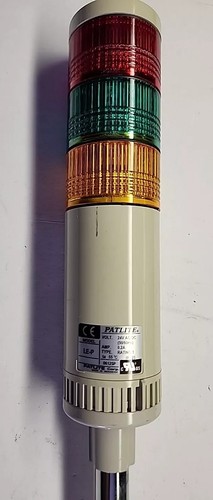 Patlite LE-P Stacklight, Red/Amber/Green 24 V AC/DC with Warranty ...