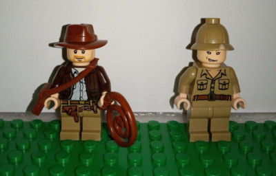 LEGO : Indiana Jones Temple Escape (7623) - Jones and Rene Belloq | eBay