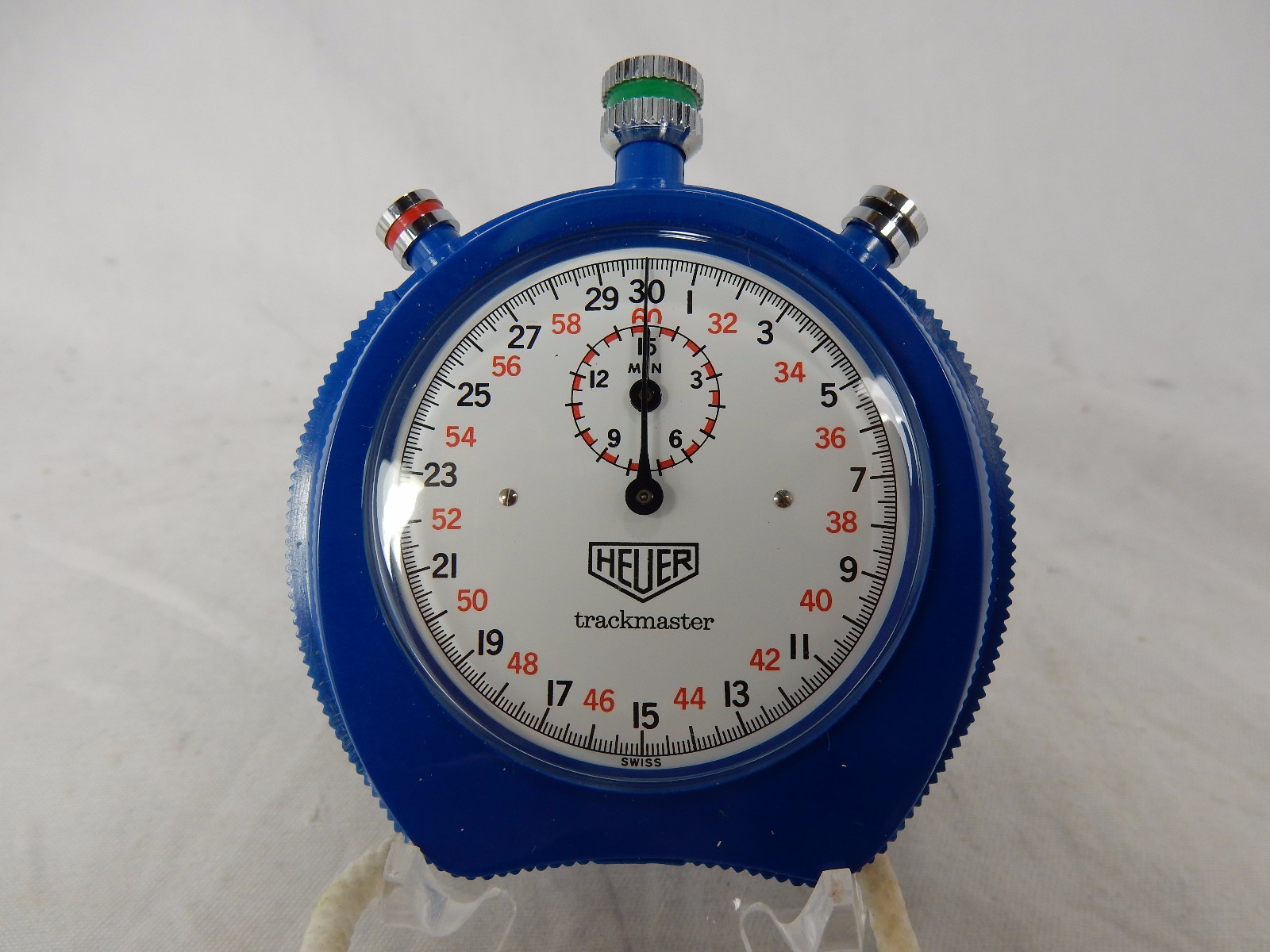 Bekannt gute mechanische HEUER LEONIDAS TRACKMASTER Stoppuhr Swiss made ...