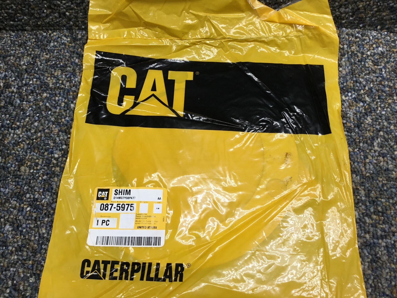 NEW OEM Caterpillar Shim 087-5975 CAT 0875975 | eBay