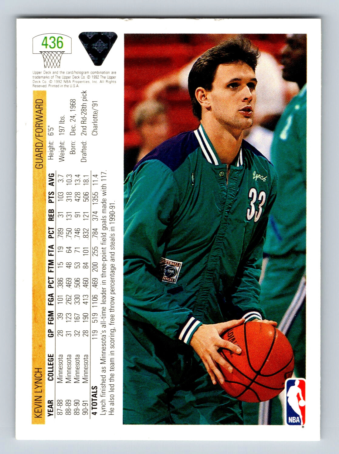 1991-92 Upper Deck - #436 Kevin Lynch (RC) for sale online | eBay