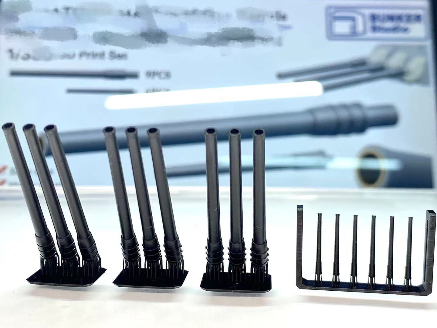 Bunker Studio 1/350 IJN35106 YAMATO 46CM&15.5CM Gun Barrels 3D Print ...