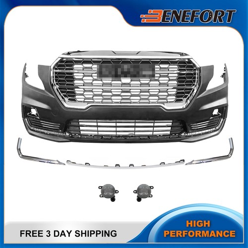 Full Front Bumper Cover Set With Fog Lights Fits 2022+ GMC Terrain ...