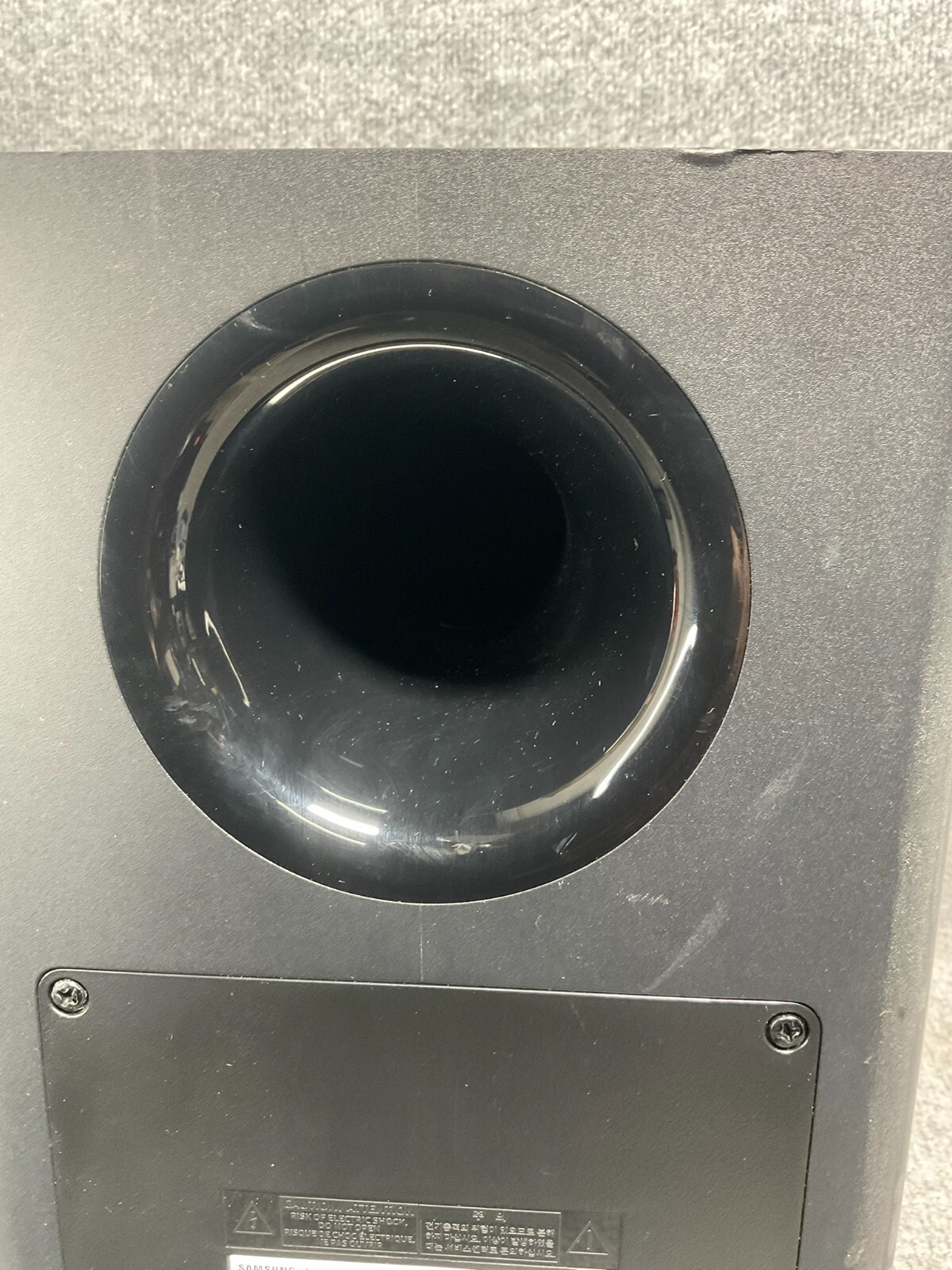 Samsung Ps-wr65b 28w Wireless Powered Subwoofer for Hw-q60r Soundbar ...