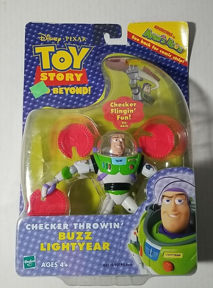 2002 Buzz Lightyear TORNADO / CHECKER THROWIN' -- Toy Story And Beyond ...