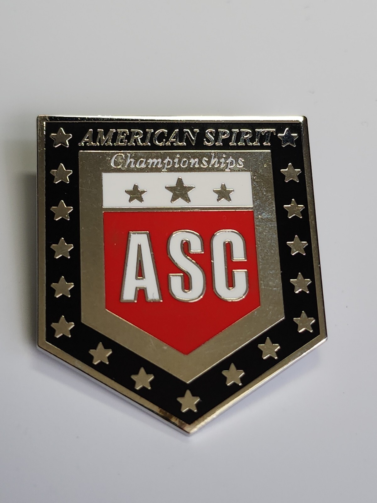 ASC American Spirit Championships Lapel Pin Cheerleading | eBay