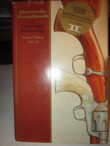 Hornady Handbook of Cartridge Reloading 1973 1ST PRINT Vol. II HC w ...