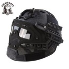 Tactical G4 Helmet Full Face Mesh Mask Goggles Armor Protective PJ FAST ...