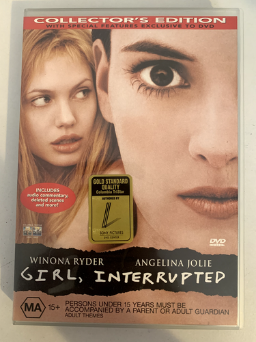 DVD GIRL , INTERRUPTED / ANGELINA JOLIE / GOOD CONDITION / PAL REGION 4 ...