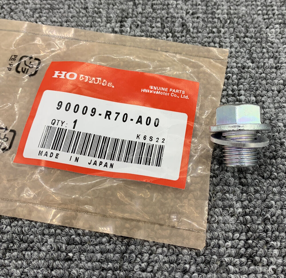 NEW ENGINE OIL PAN DRAIN PLUG WITH WASHER FOR HONDA CR-V ACURA Fit ...