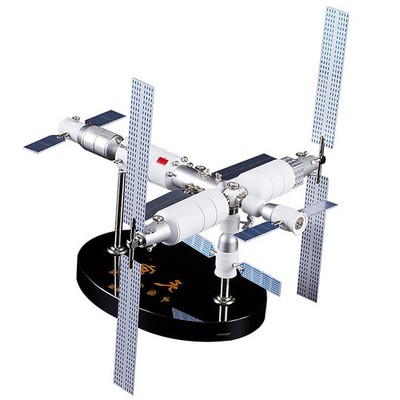 1:150 Tiangong-1 Chinese Space Station Model Alloy Aviation Satellite ...