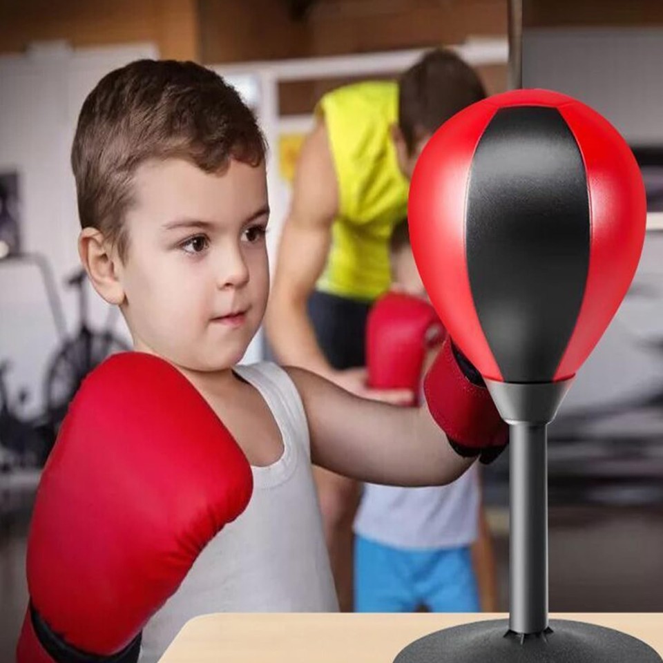 Desktop Punch Bag ，Fun Punch Rage Bag, Desk Punching Bag for Stress ...