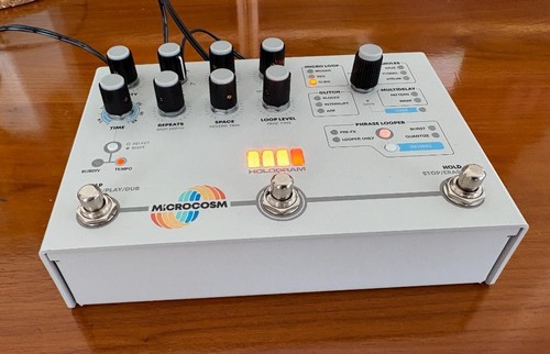 Hologram Microcosm Granular Delay Effects Pedal with Deck Saver, Used ...