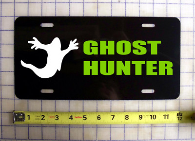 GHOST HUNTER CUSTOM LICENSE PLATE / CAR TAG | eBay