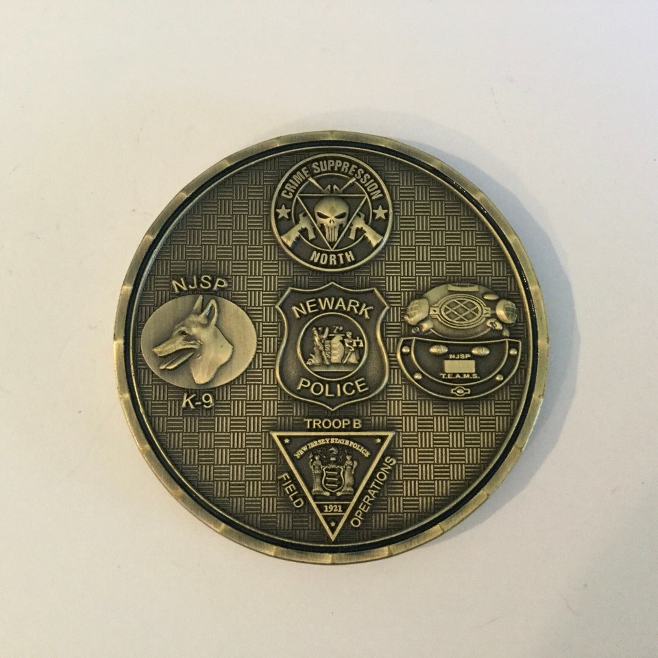 NJSP Newark TIDE NJSP TEAMS SWAT K-9 Troop B Crime Suppression North ...