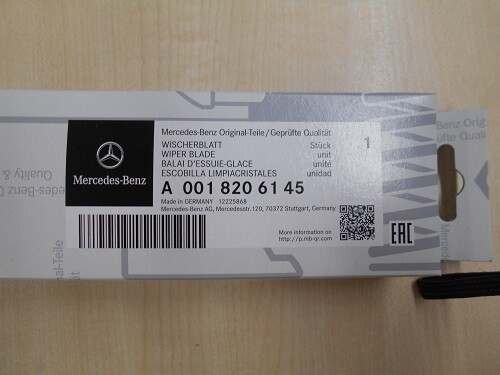 Wischerblatt Mercedes-Benz Vito Viano 639 V-Klasse W447 hinten bei ...