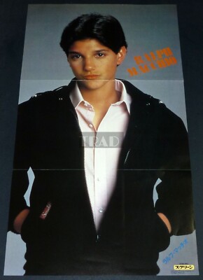 RALPH MACCHIO 1985 JPN Pinup Poster 11x19.6 #pf/m | eBay