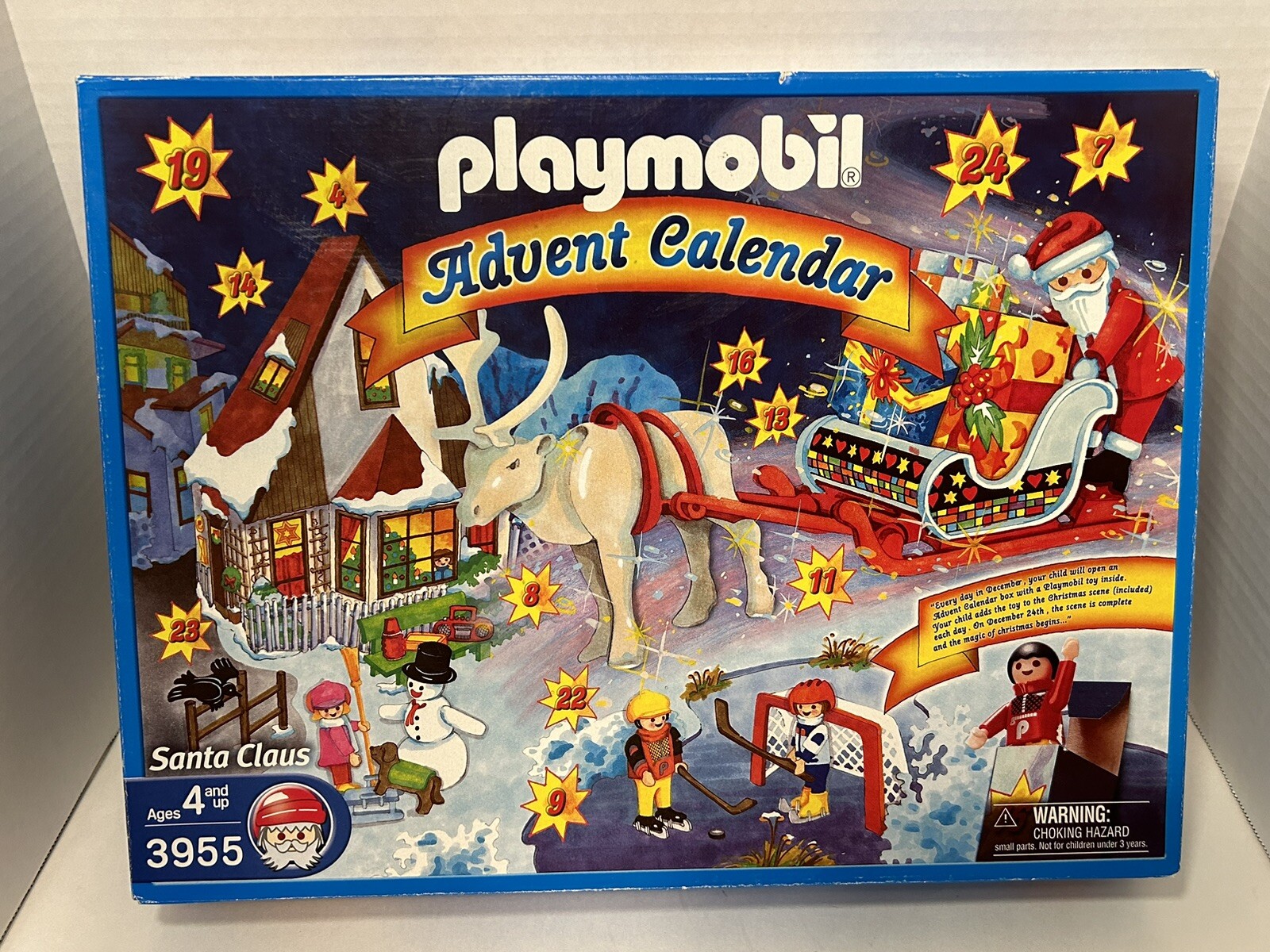 PLAYMOBIL Advent Calendar 2002 Santa Claus 3955 for sale online | eBay