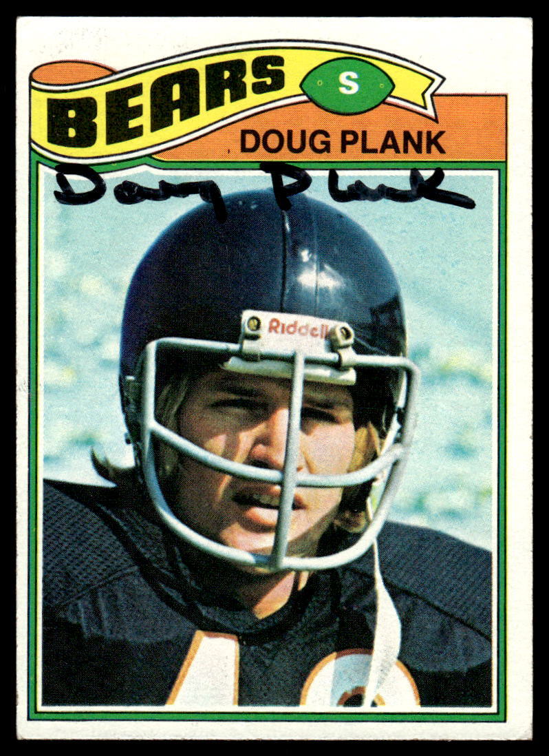 Doug Plank Signed CHICAGO BEARS Card 1977 Topps | eBay