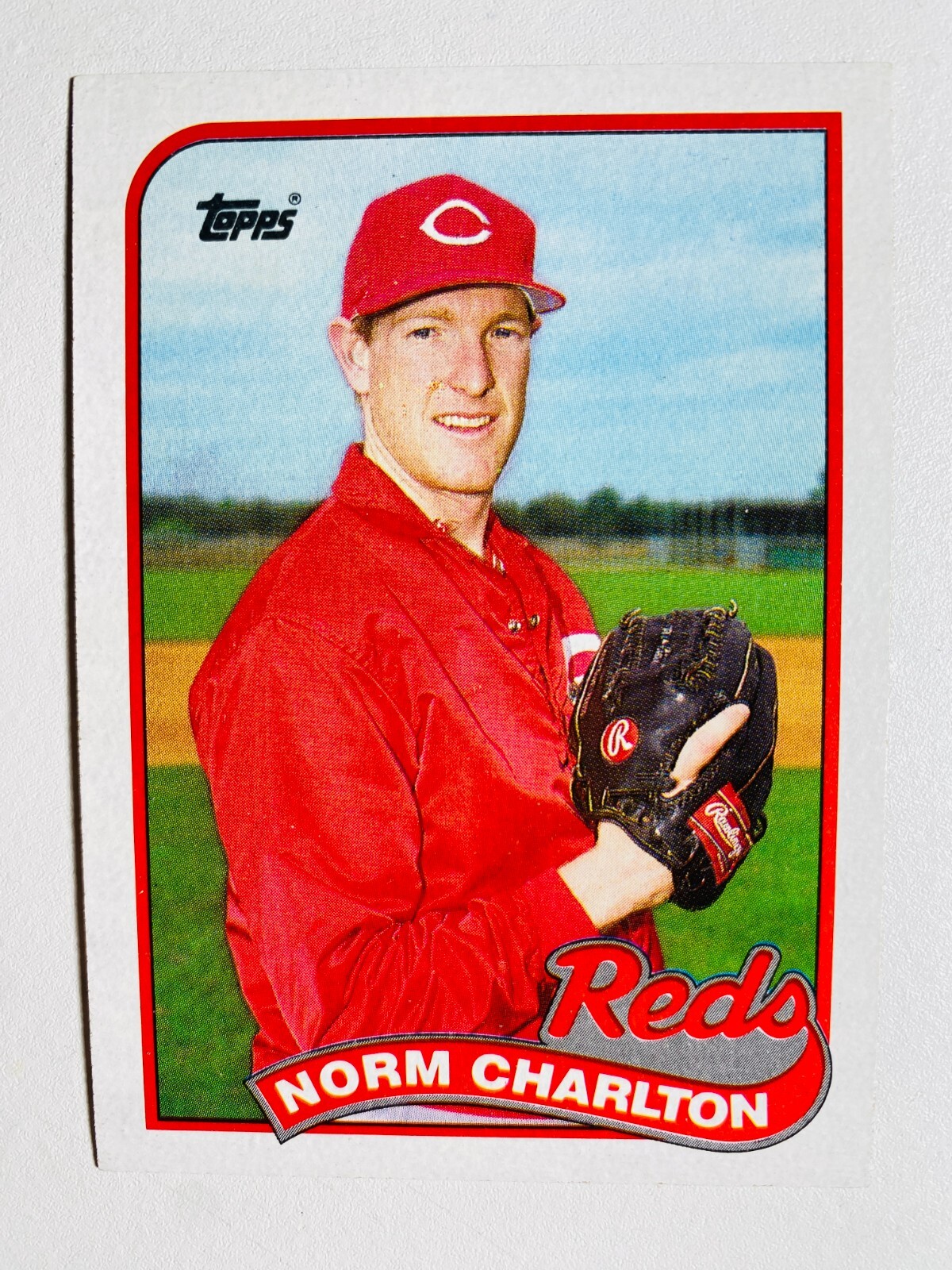 1989 TOPPS #737 NORM CHARLTON ROOKIE NM-MT MLB BASEBALLKARTE | eBay