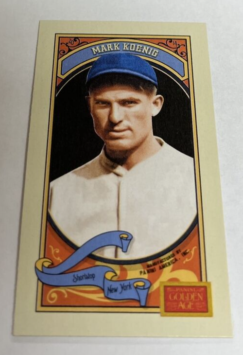 2014 Panini Golden Age HINDU BROWN BACK MINI #38 (Mark Koenig) | eBay