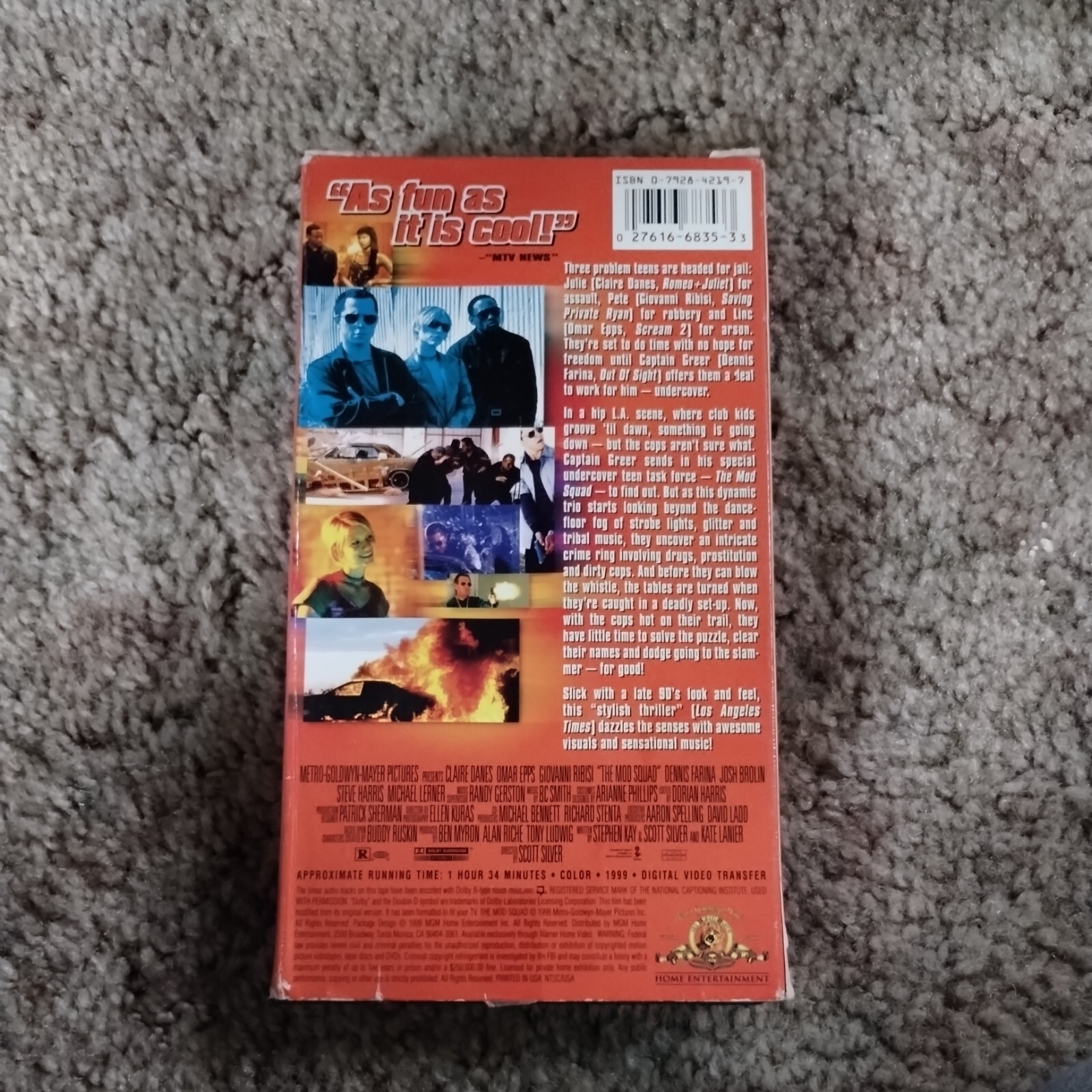 The Mod Squad (VHS, 1999) 27616683533 | eBay