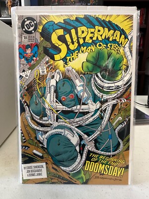 Superman The Man Of Steel #18 1st Print 1st Appearance Doomsday DC ...
