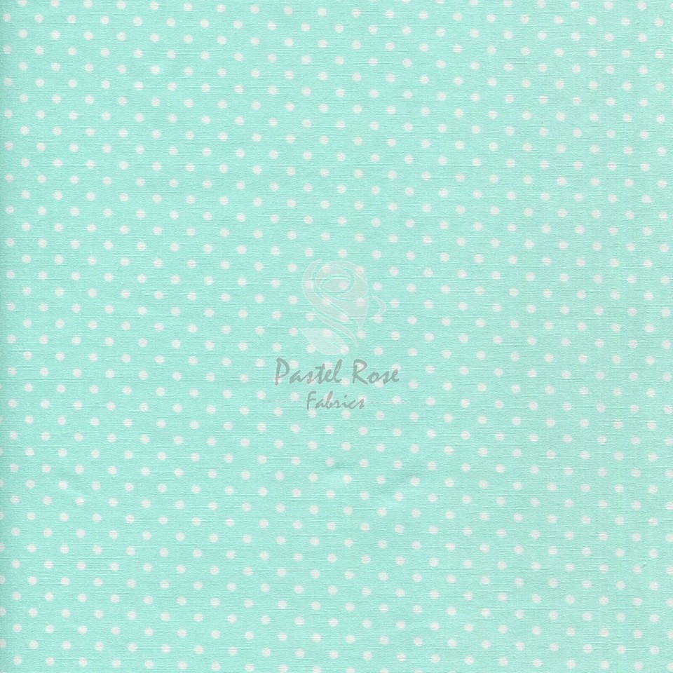 3mm Polka Dots Spots Fabric 100% Cotton | craft quilting clothing Rose ...