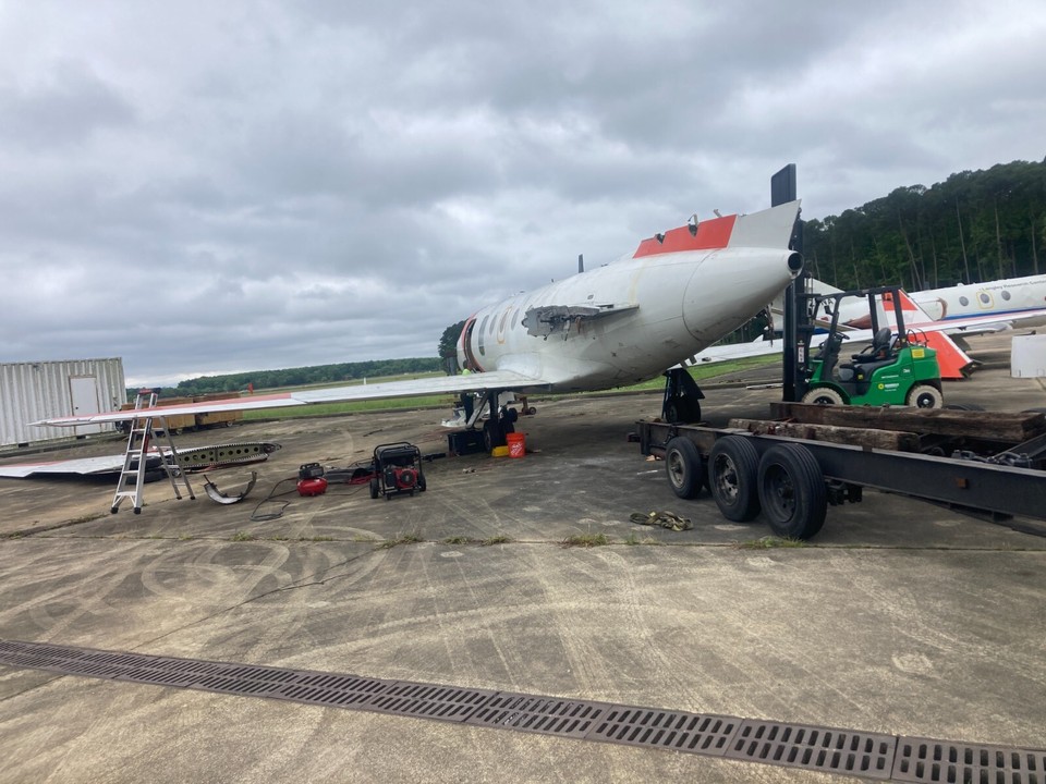 Falcon 20 Private jet (salvage) retired Coast Guard | eBay