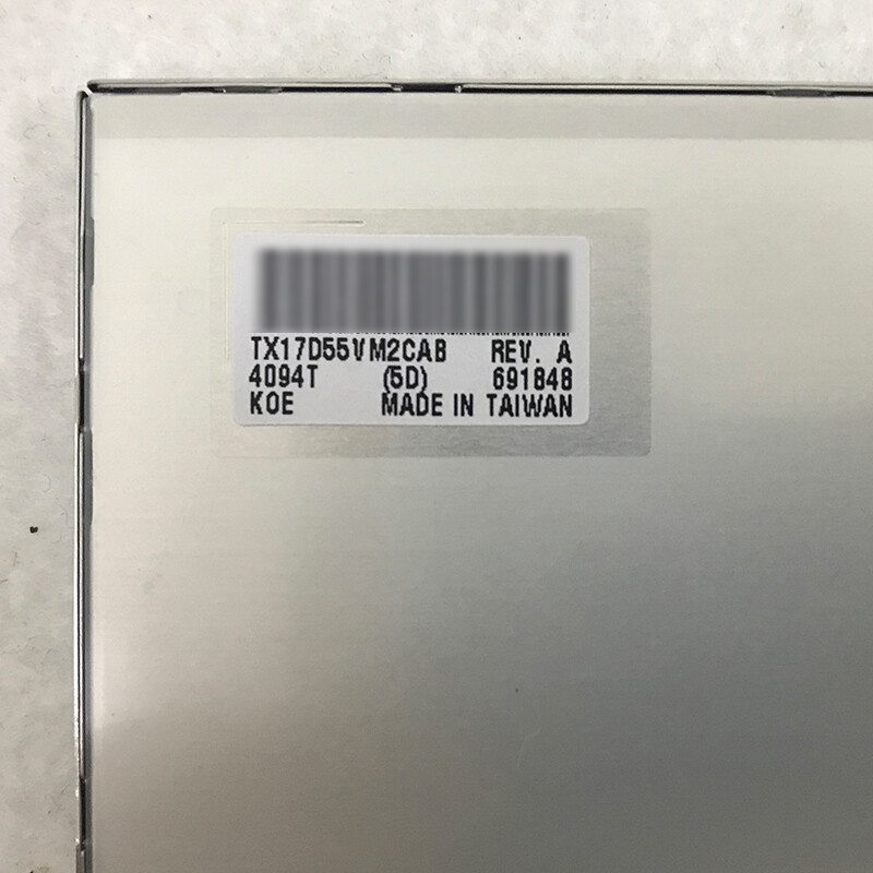 TX17D55VM2CAB Rev.A/B LCD Touch Screen Display Panel For YOKOGAWA For ...