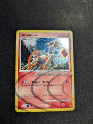 Pokemon Arceus AR3 Platinum Holo Card Ultra Rare MP Condition | eBay