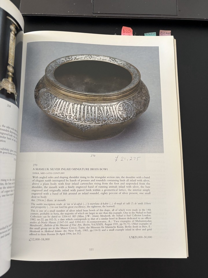 Christie's London Islamic & Indian Miniatures Auction Catalogue 28 ...