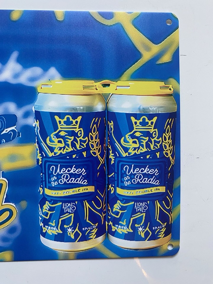 Milwaukee Brewers - Bob Uecker Metal Sign - Uecker On The Radio Beer | eBay