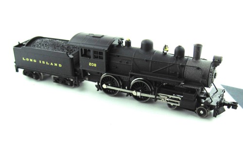 Model Power N scale Steam Locomotive 4-4-0 Long Island Rail Road 208 ...