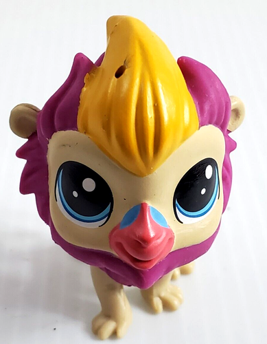 Littlest Pet Shop Pets In The City #324 Beardly Baboon #326 Impley ...