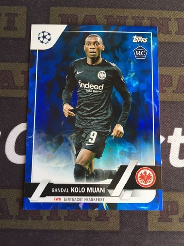 2022-23 Topps UEFA Randal Kolo Muani Rookie RC Fierce 53/125 France ...