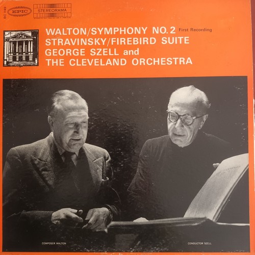 EPIC STEREORAMA BC 1149 (SAX 2459 ) *BLUE* WALTON #2 STRAVINSKY ...